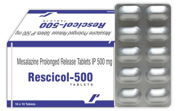 D M Pharma- Mesalazine prolonged release Tablet 500 mg|Pharmaceutical ...